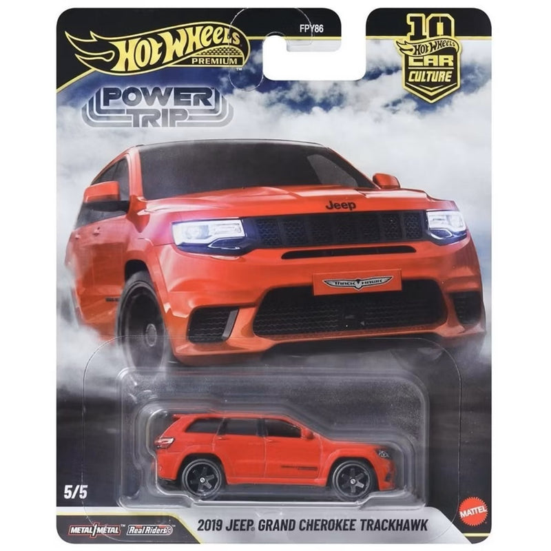 Hot Wheels Car Culture Power Trip Jeep Grand Cherokee Trackhawk ...