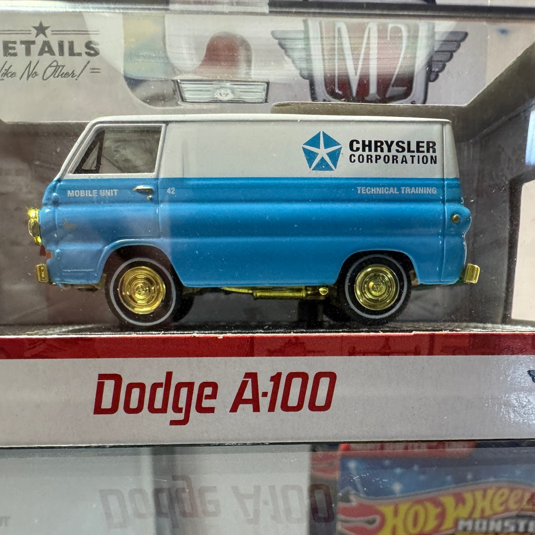 M2 Machines 1964 Dodge A100 Panel Van CHASE WMTS14 1:64 Diecast| Dream ...